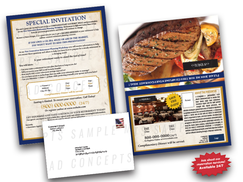 Seminar Mailers | Lead Concepts